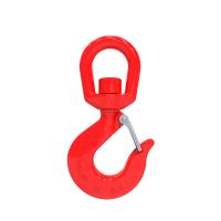 China Forged Swivel Hook SLR554 G80 Chain EN818-2 2.5x Proof Test 1T to 11T for sale