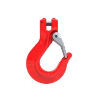 China G80 Clevis Hook 2T WLL 8T BL Forged Alloy Steel UK Type EN818-2 for sale
