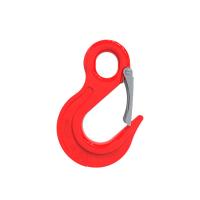 China SLR631 Eye Sling Hook 6 Ton WLL Forged Alloy Steel Quenched Tempered for sale