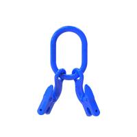 China SLR1067-G100 Master Link with Double Grab Hook 2T WLL 120mm A for sale
