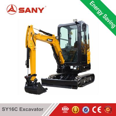China SANY SY16C 1.6ton China Sany Mini Excavator Mini Digger Machine for Sale for sale