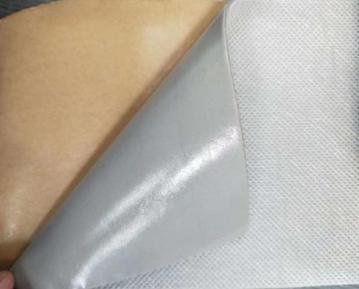 China Non-woven fabric backing butyl rubber adhesive tape for road for sale