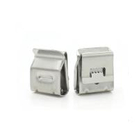China Silver Solar Panel PV System Components Install Cable Clips SS304 2x4mm for sale