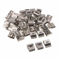 China Silver Solar Panel PV System Components Install Cable Clips SS304 2x4mm for sale