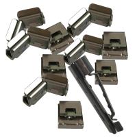 China Silver Solar Panel PV System Components Install Cable Clips SS304 2x4mm for sale