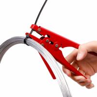 China HS519 Cable Tie Hand Tool Manual Zip Tie Cutting Tool 2.5mm - 9mm Width for sale