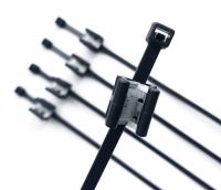 China 11.8 Inch Adjustable Zip Tie Straps Fastener Hook And Loop Cable Ties for sale