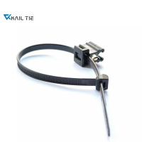 China 11.8 Inch Adjustable Zip Tie Straps Fastener Hook And Loop Cable Ties for sale