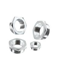 China Conversion Thread Brass Cable Gland NPT3/4 (D1) Outside Thread To M25 (D2) Inside Thread for sale