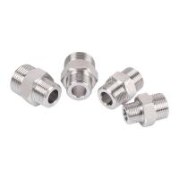 China Conversion Thread Brass Cable Gland NPT3/4 (D1) Outside Thread To M25 (D2) Inside Thread for sale