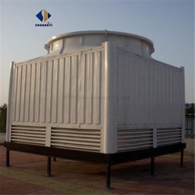 Cina Torre di raffreddamento dell'acqua di flusso di FRP Quadratura industriale Contro 10-1000m3/h Facile da usare in vendita
