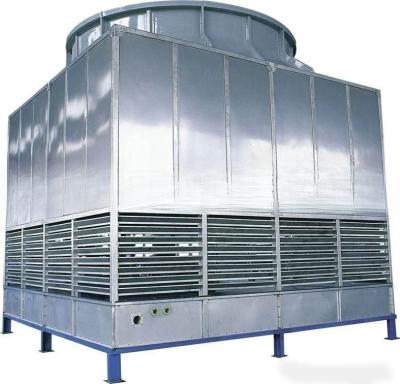 China Torre de refrigeração de água industrial de 400 toneladas de automação de fluxo cruzado com projeto de tipo fechado à venda