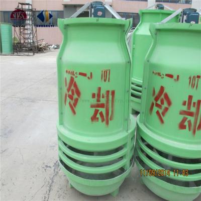 Cina PVC filler Torre di raffreddamento a flusso a contatore rotondo piccolo per capacità industriale 10T/20T/30T in vendita