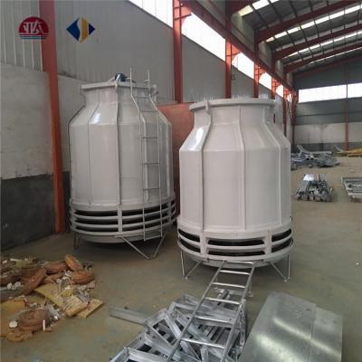 Cina PVC filler Torre di raffreddamento a flusso a contatore rotondo piccolo per capacità industriale 10T/20T/30T in vendita