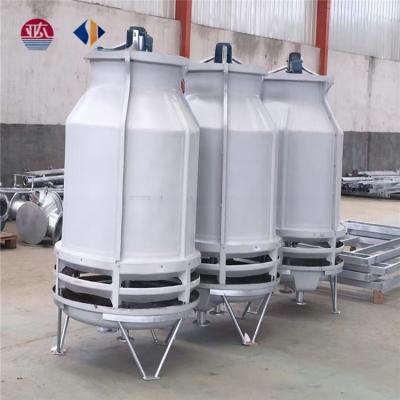 Cina PVC filler Torre di raffreddamento a flusso a contatore rotondo piccolo per capacità industriale 10T/20T/30T in vendita