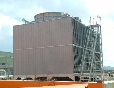中国 持続可能電気ファン冷却塔 総高 3294-6540mm 性能 販売のため