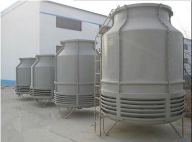 Cina 200 tonnellate forma Contro flusso Frp torre di raffreddamento industriale anticorrosivo con riempitore in PVC in vendita