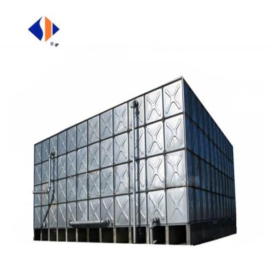 China Large Size Pressed Steel Water Tank with Customized Color and B mm Range of 1106-3112 for sale