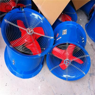 China 1450 rmp Ventilador axial industrial silencioso com suporte personalizado e rotor externo de FRP à venda