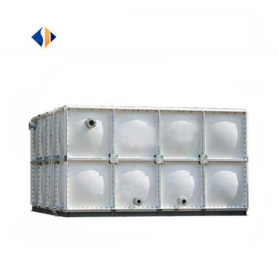 China Rubber Strip Food Resins Raw Material FRP 100m3 Water Tank for Drinking Water Storage for sale