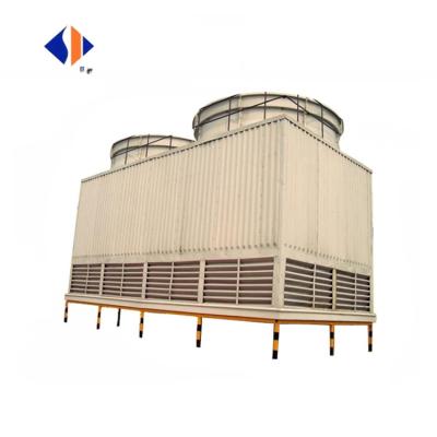 Cina 5740 mm altezza totale forma quadrata contro flusso torre di raffreddamento dell'acqua per frigorifero industriale in vendita