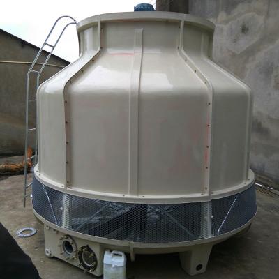 Cina 4342 D * 3835 H mm 10 tonnellate FRP torre di raffreddamento a flusso contatore rotondo per prestazioni di raffreddamento in vendita