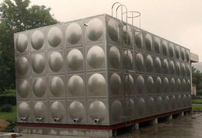 Cina Serbatoio d'acqua in acciaio inossidabile da 120 tonnellate con acqua pulita e materiale di resine in vendita