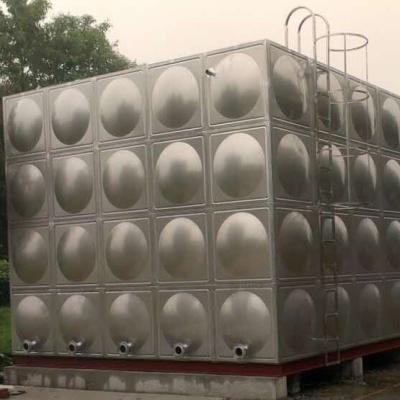 Cina Serbatoio d'acqua in acciaio inossidabile da 120 tonnellate con acqua pulita e materiale di resine in vendita