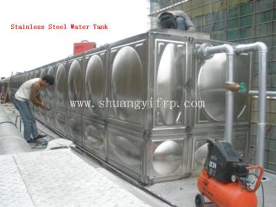 China CE-zertifizierter Wasserbehälter aus Edelstahl 10000 Liter mit Standarddicke zu verkaufen