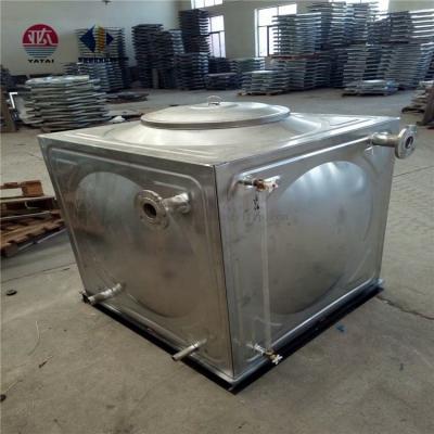 Cina 50 kg di acciaio inossidabile 304/316 Serbatoio d'acqua montato su pannello per lo stoccaggio dell'acqua potabile in vendita