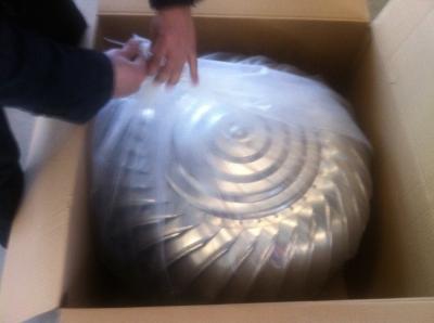 Cina Ventilatore del tetto SS304 Turbo Fan con base auto-guidata senza ventola di alimentazione Voltaggio 220V in vendita