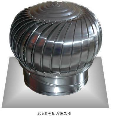 Cina Automatizzazione della ventilazione non alimentata semplificata con ventilatore di turbina da tetto Shuangyi FRP/GRP/SS304 in vendita