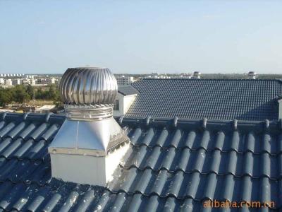 Cina Automatizzazione della ventilazione non alimentata semplificata con ventilatore di turbina da tetto Shuangyi FRP/GRP/SS304 in vendita