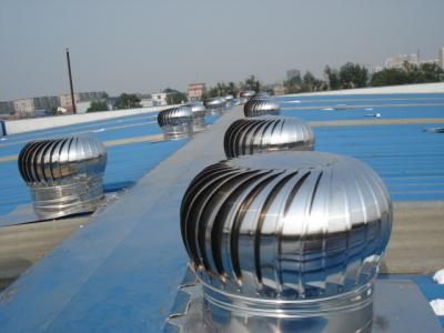 Cina Automatizzazione della ventilazione non alimentata semplificata con ventilatore di turbina da tetto Shuangyi FRP/GRP/SS304 in vendita
