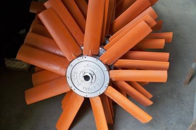 中国 AC/DC 軸式扇風機 ABS / アルミ / FRP / プラスチック自動扇風機 インペラー / 刃 販売のため