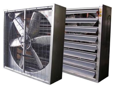 Cina 120v/220v/380v/480v Ventilatore automatico a parete con lamina in lega di alluminio ad alto volume d'aria in vendita