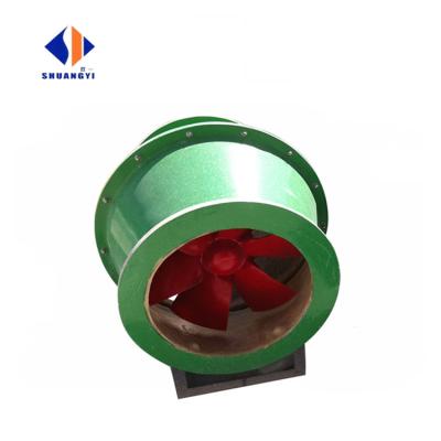 China Material de instalação vertical Ventilador de conduta de automação de fluxo inclinado de motor à prova de explosão à venda