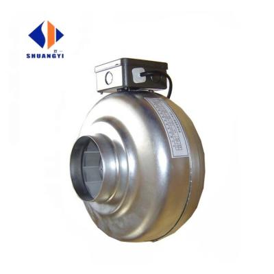 Cina Economica Hidroponica Sala di coltivazione condotto mini ventilatore centrifugale in linea con lama in acciaio in vendita