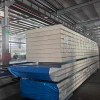 China Polyurethane PU Sandwich Panel for Cold Room and Cold Storage Warehouse for sale