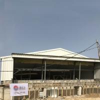China Cost Effective Steel Structure Chicken House Suited for Free Range Broilers for sale