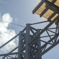 China Eco Friendly Steel Structure Construction Stadium Designed with Durable Long Span System for sale