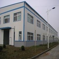 China Maximum-Safety Heavy Section Steel Framework Logistics House for sale