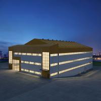 China High Strength Portal Frame Structural Steel Construction Building for sale