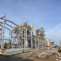 China High Strength Portal Frame Structural Steel Construction Building for sale