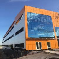China Durable Steel Structure Workshop Featuring PU Roof Insulation for sale