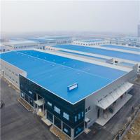 China Durable Steel Structure Workshop Featuring PU Roof Insulation for sale