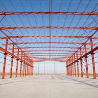 China Durable Steel Workshop with Premium Rock Wool Insulation for sale