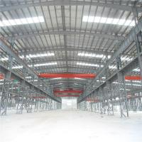 China Prefabricated Steel Structure Workshop Steel Structure Building with Efficient Production Space Layout for sale