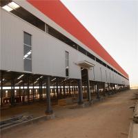 China Industrial-Grade Custom-Engineered Heavy Steel Frame Storage Facility with High-Capacity Overhead Crane Support Systems for Manufacturing for sale