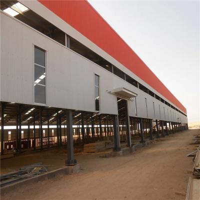China Industrial-Grade Custom-Engineered Heavy Steel Frame Storage Facility with High-Capacity Overhead Crane Support Systems for Manufacturing for sale